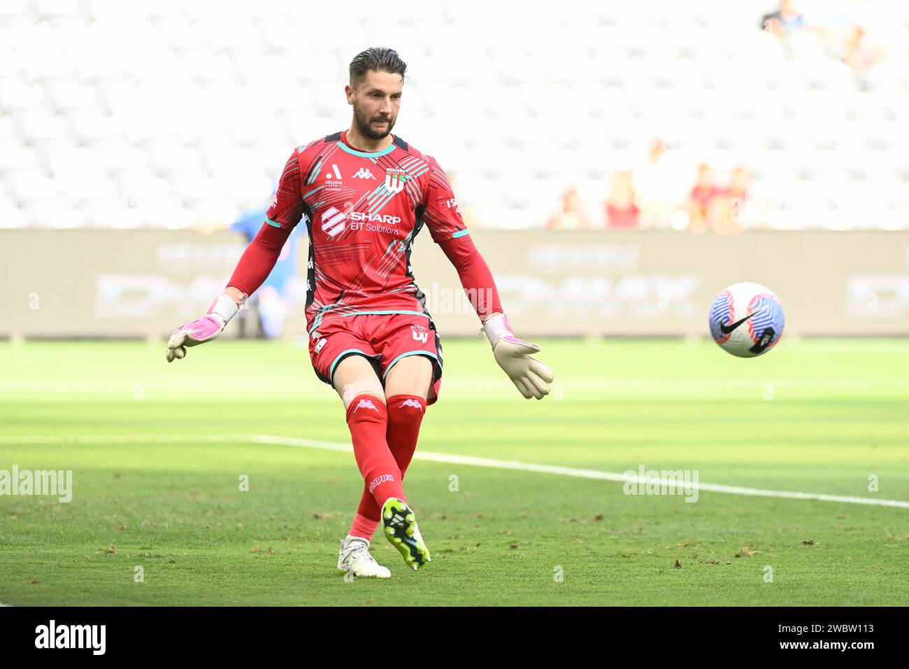 12 janvier 2024 ; CommBank Stadium, Sydney, NSW, Australie : a-League ...