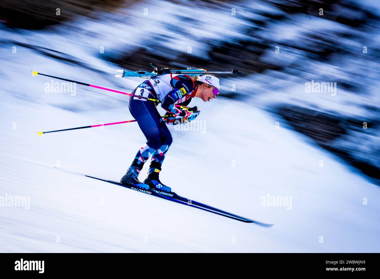 Ingrid Landmark Tandrevold de Norvège participe à la coupe du monde de ...