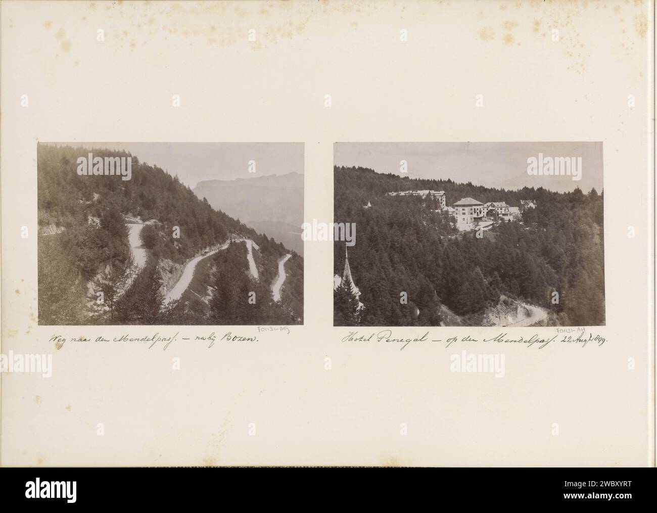 Col de mendel Banque de photographies et d’images à haute résolution ...