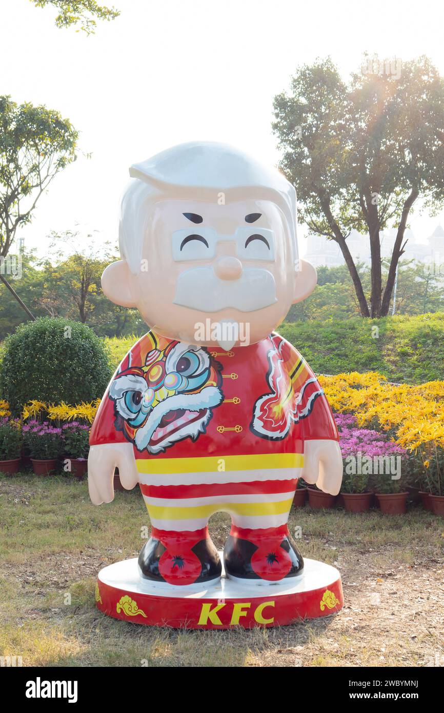 ZHONGSHAN GUANGDONG Chine-26 novembre 2023 : le fondateur de KFC ...