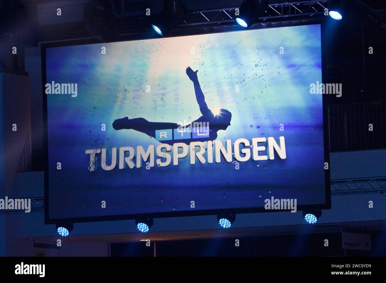 Turmspringen logo - Livesendung des RTL Turmspringen 2024 im Berliner ...