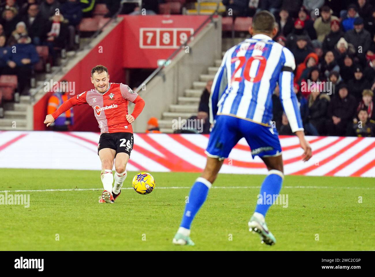 Ryan Fraser de Southampton marque le troisième but de son équipe lors ...