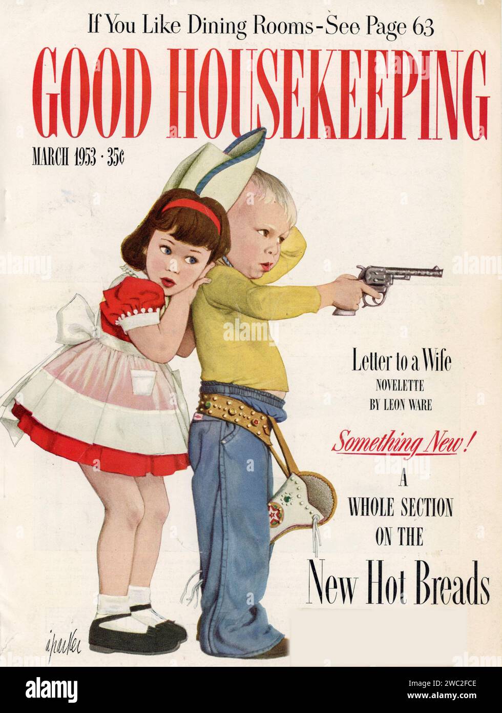 Usa magazine cover 1950s Banque de photographies et d’images à haute ...