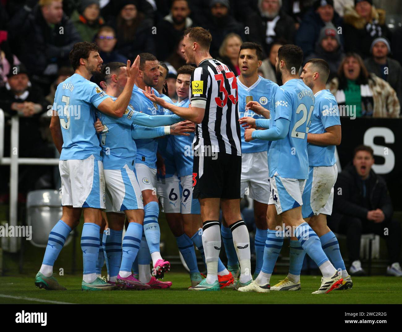 13 janvier 2024 ; St James' Park, Newcastle, Angleterre ; Premier League football, Newcastle ...