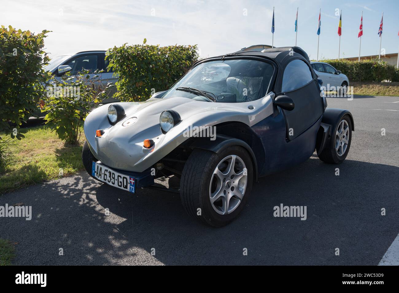 Wheel of a buggy Banque de photographies et d’images à haute résolution ...