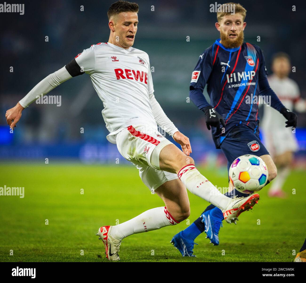 Cologne, Allemagne. 13 janvier 2024. Rasmus Carstensen (Köln) 1. FC ...