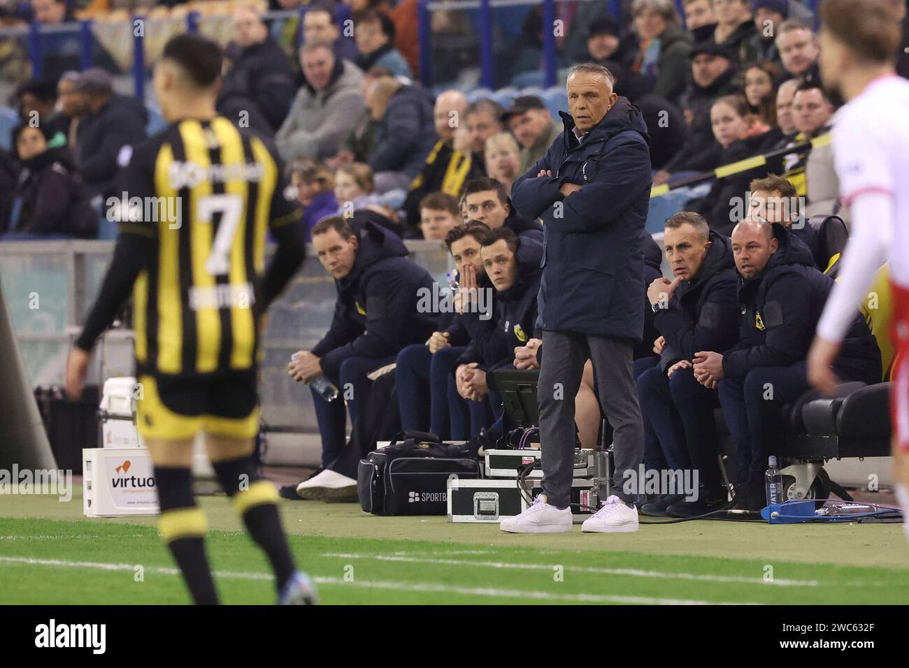ARNHEM, PAYS-BAS - 14 JANVIER : entraîneur-chef Edward Sturing de ...