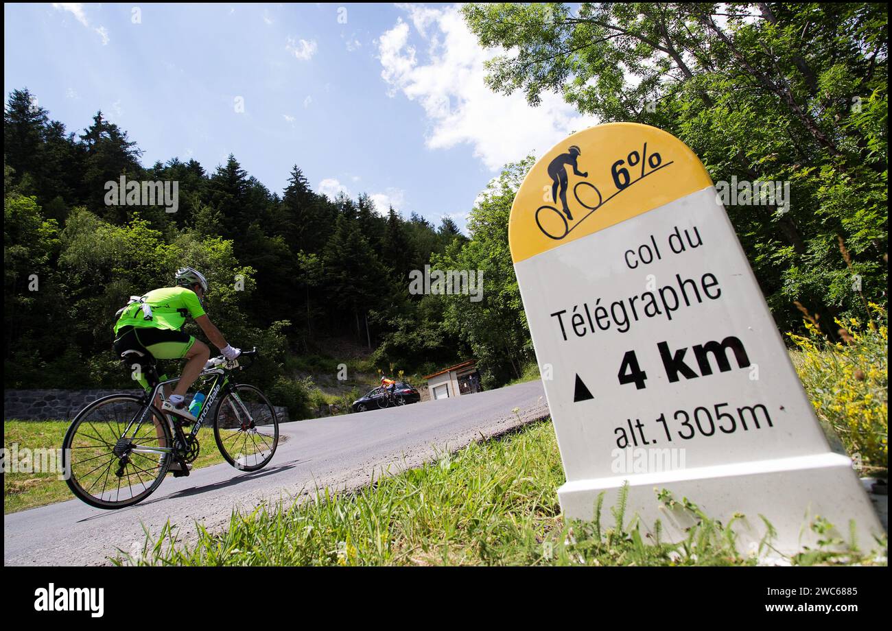 Col du télégraphe Banque de photographies et d’images à haute ...