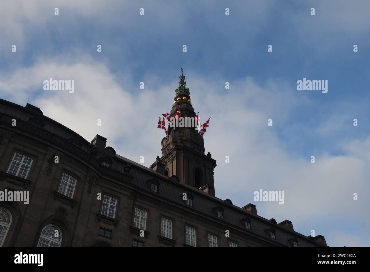 Copenhague, Danemark /14 janvier 2024/. Natiopn gethr à fêter3e reine ...