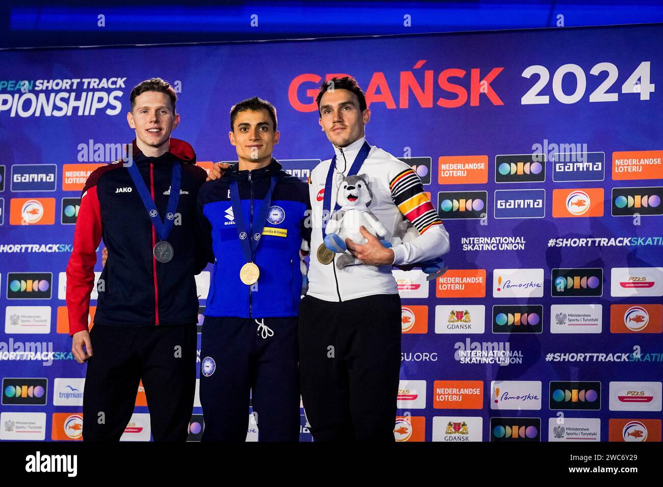 Gdansk, Pologne. 14 janvier 2024. GDANSK, POLOGNE - JANVIER 14 : le ...