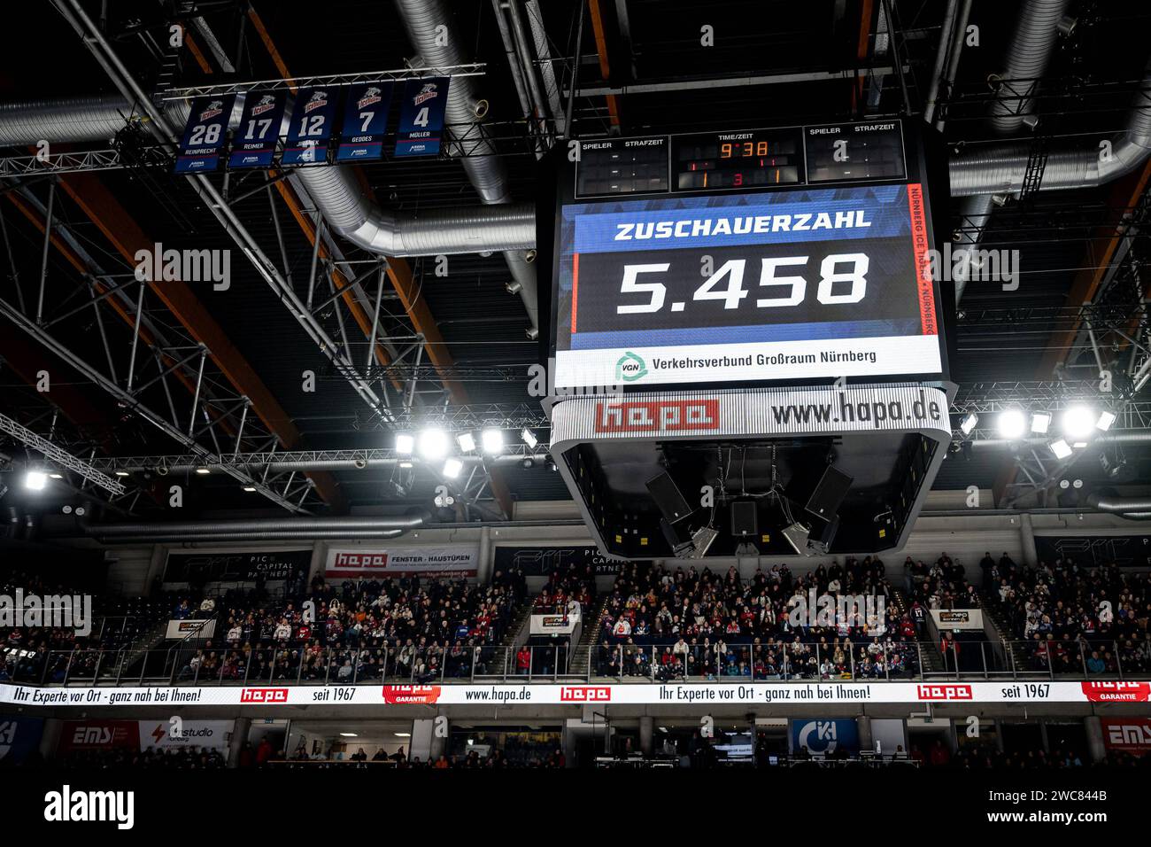 14.01.2024 --- Eishockey --- saison 2023 2024 --- Penny DEL ...