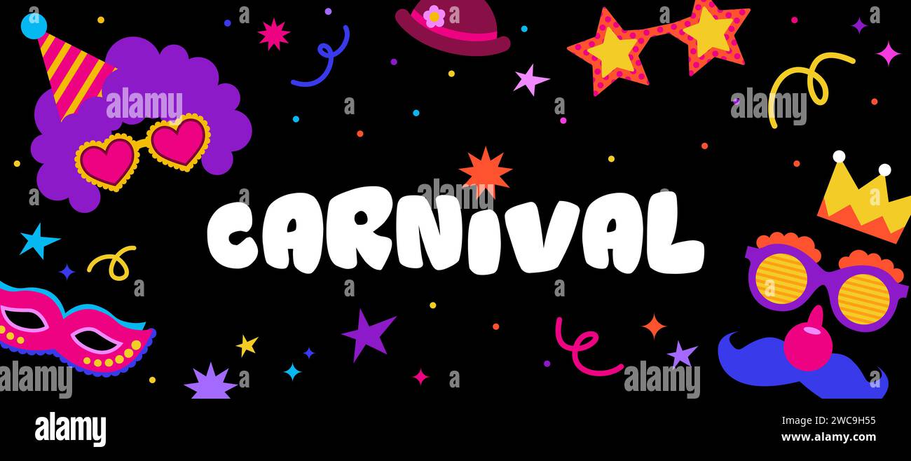 Brazil rio carnival children Banque d'images vectorielles - Alamy