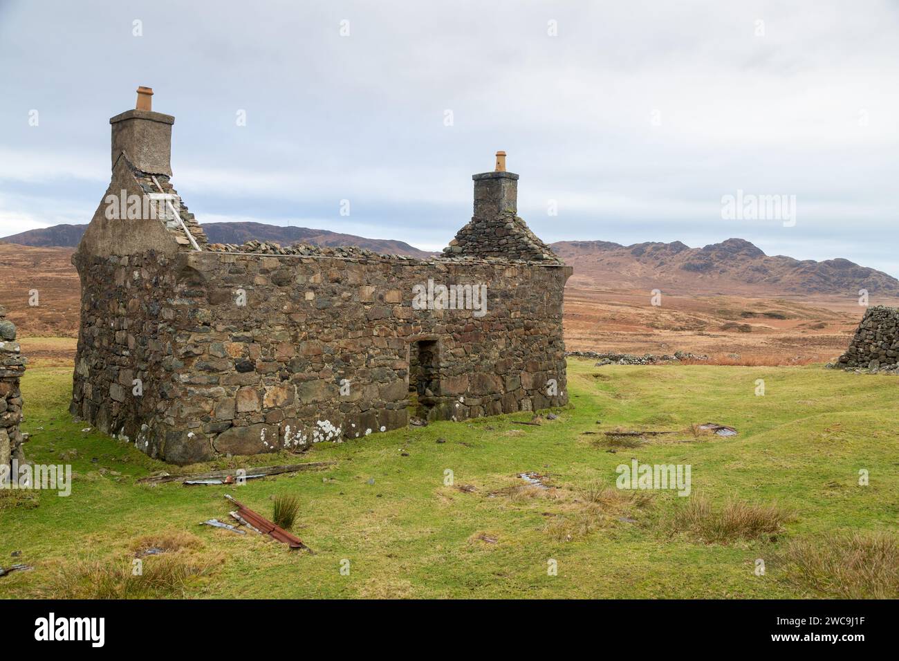 Glendrian est un village de crofting abandonné dans le centre de la ...