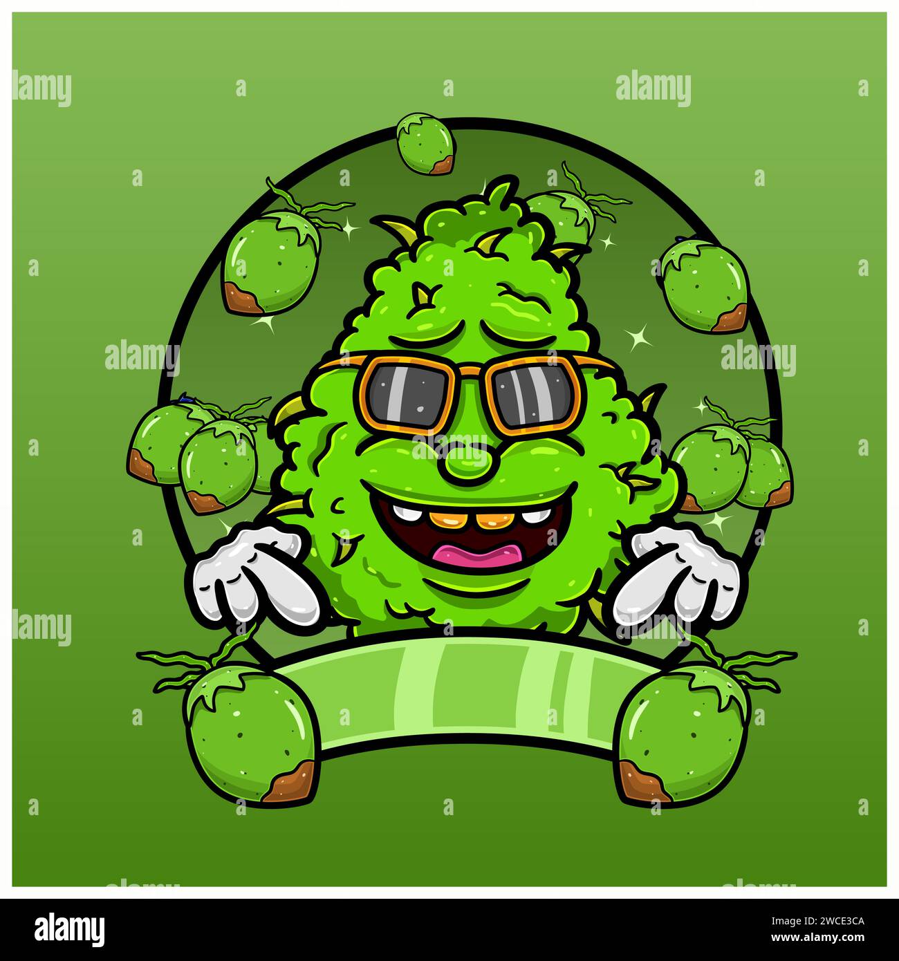 Water weed Banque d'images vectorielles - Alamy