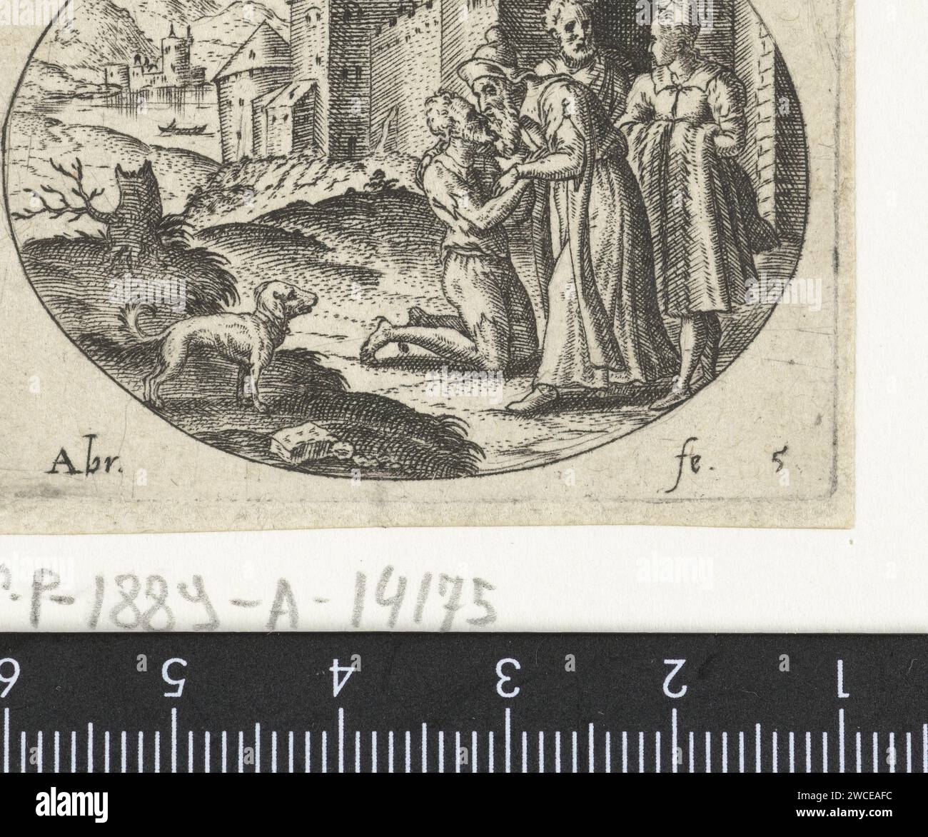 Retour à la maison du fils perdu, Abraham de Bruyn, 1550 - 1587 ...