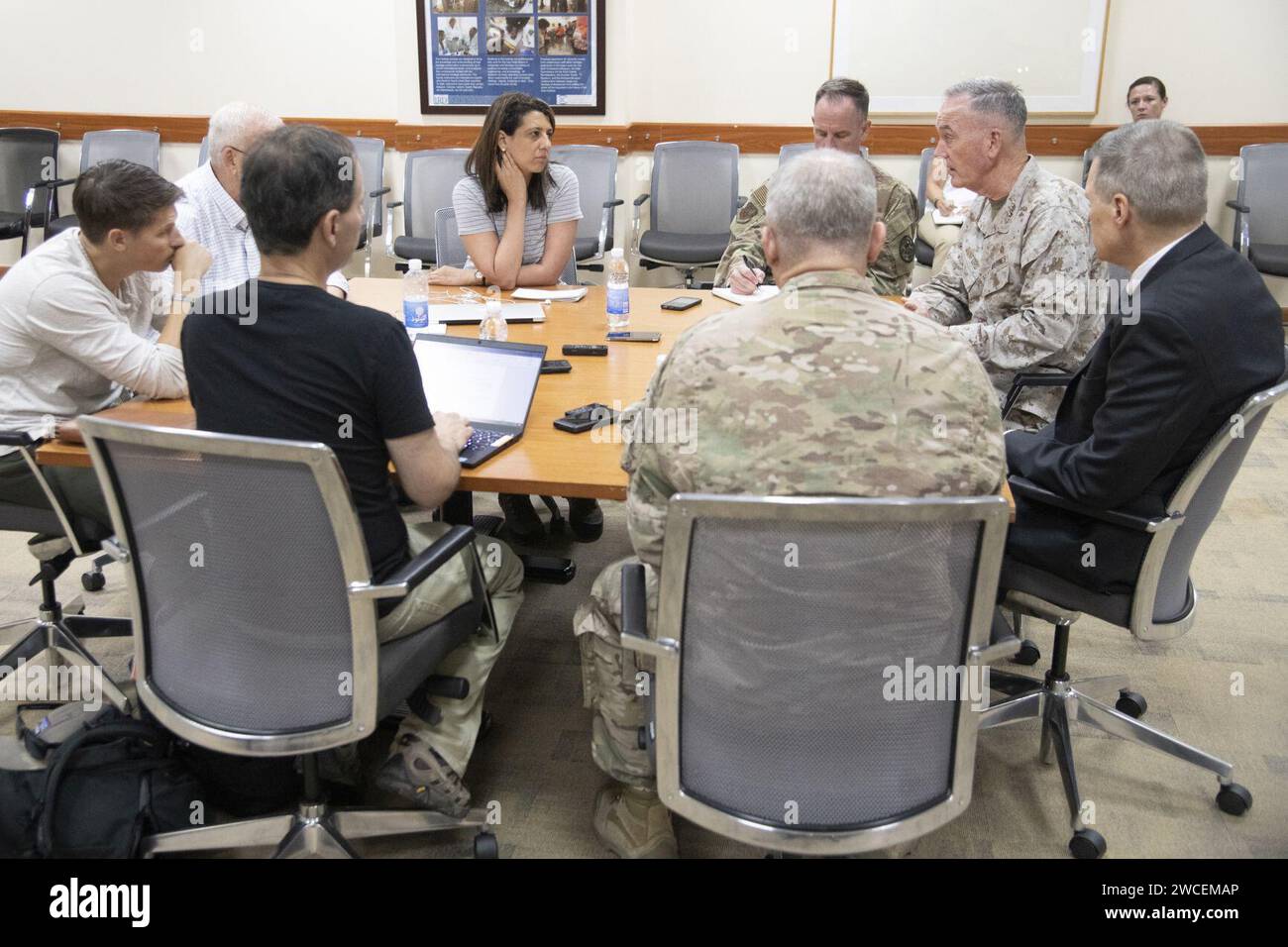 Le général Joe Dunford, président du joint Chiefs of Staff, l ...