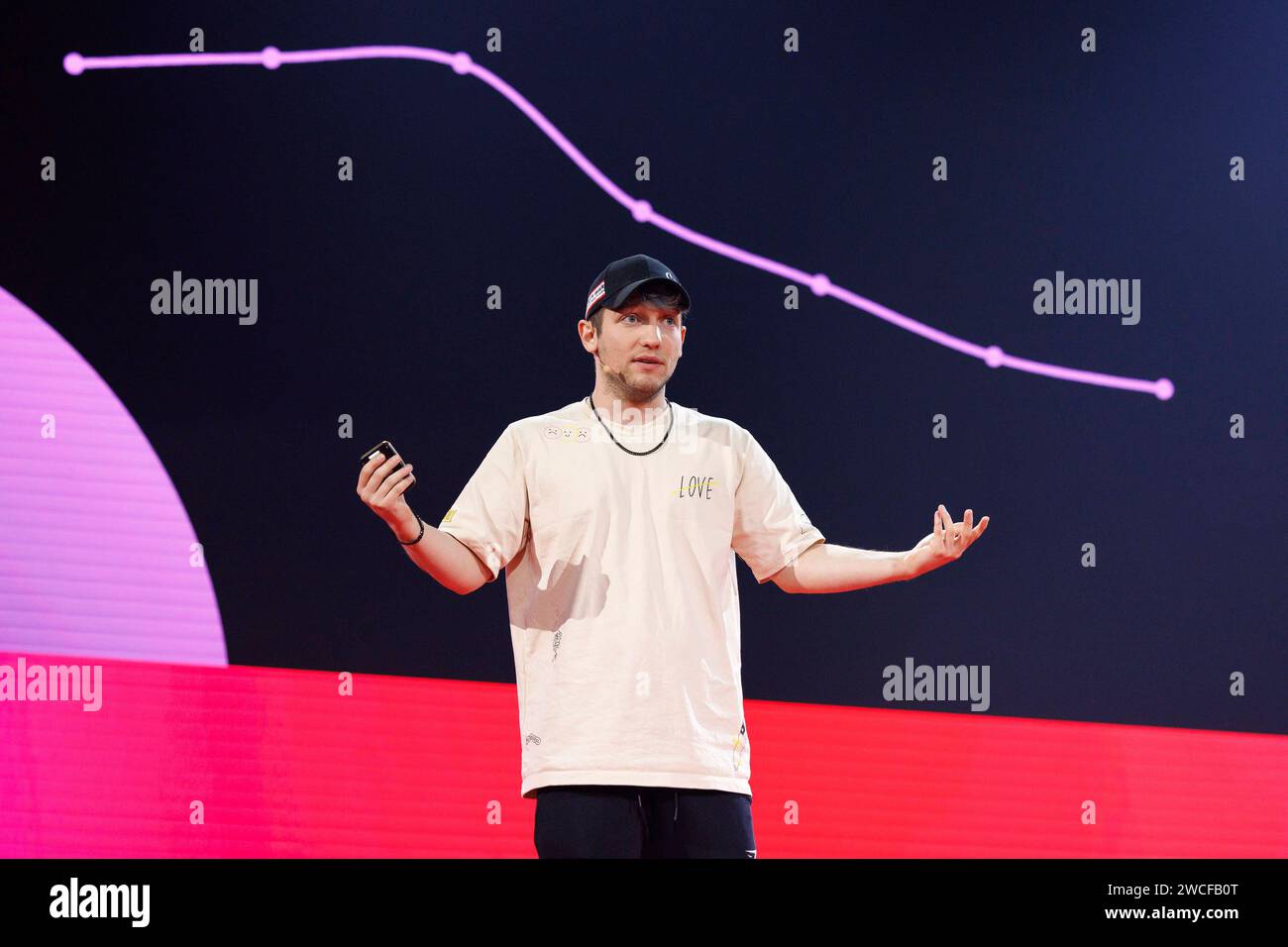 YouTuber Rezo BEI seinem Vortrag exposé : Wie influenceur ihre ...