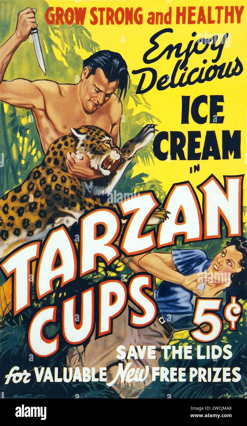 Tarzan affiche Banque de photographies et d’images à haute résolution ...