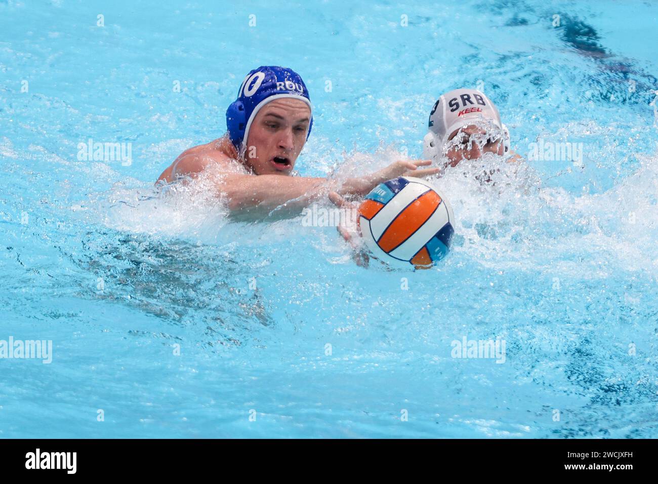 Zagreb, Croatie. 26 janvier 2022. Vlad - Luca Georgescu de Roumanie et ...