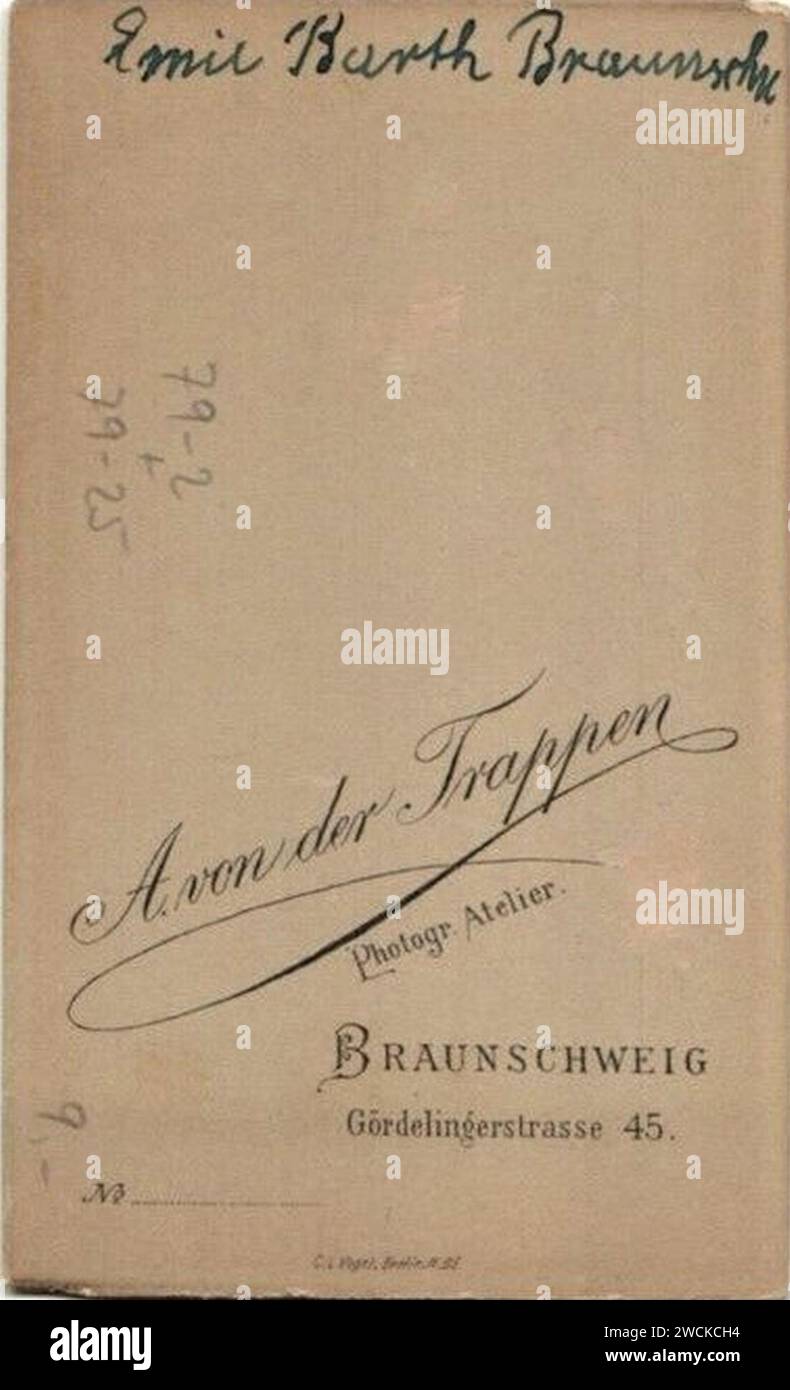 Emil barth Banque de photographies et d’images à haute résolution - Alamy