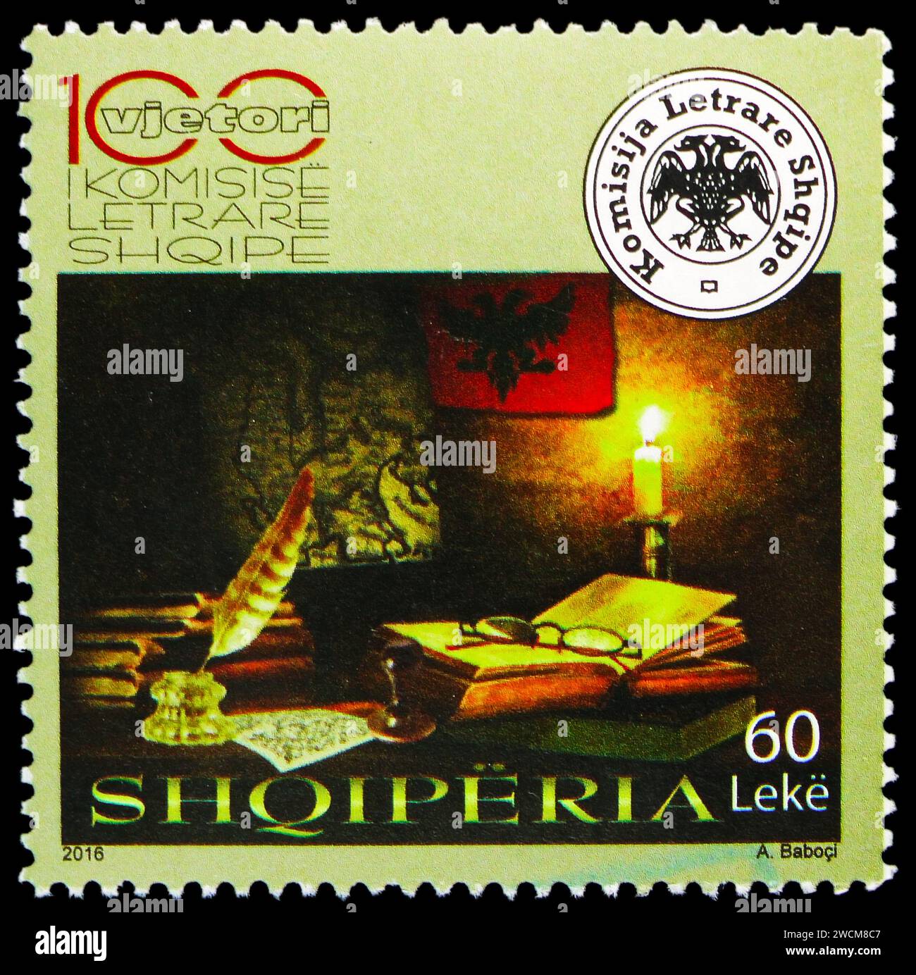 Postage stamp albania Banque de photographies et d’images à haute ...