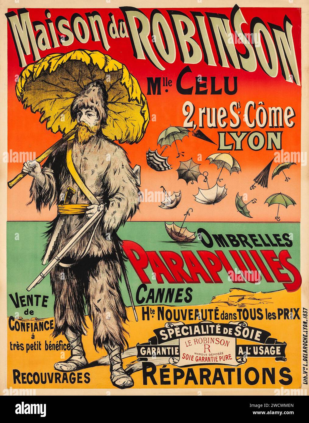 1800s french poster Banque de photographies et d’images à haute ...