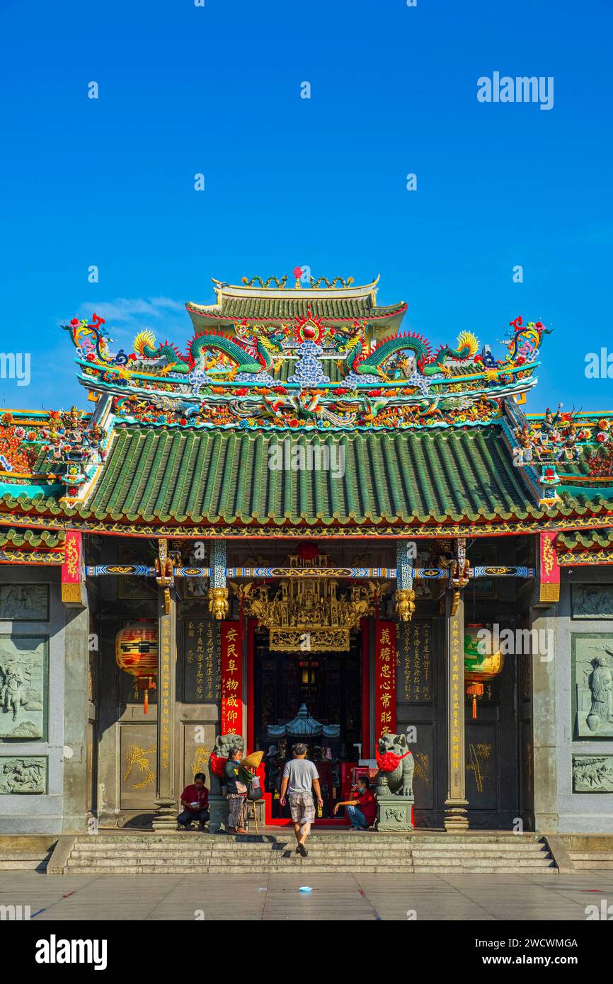 Vietnam buddhist temple cholon saigon Banque de photographies et d ...