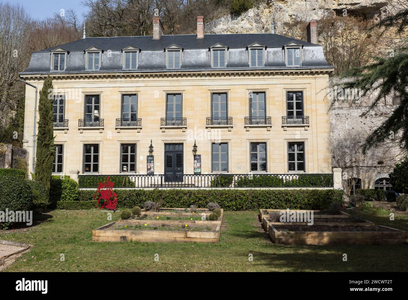 France, Indre et Loire, Vallée de la Loire classée au patrimoine ...