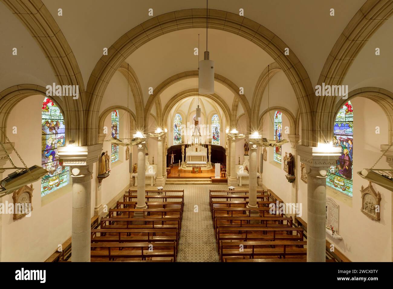 Vitrail des années 1920 Banque de photographies et d’images à haute ...