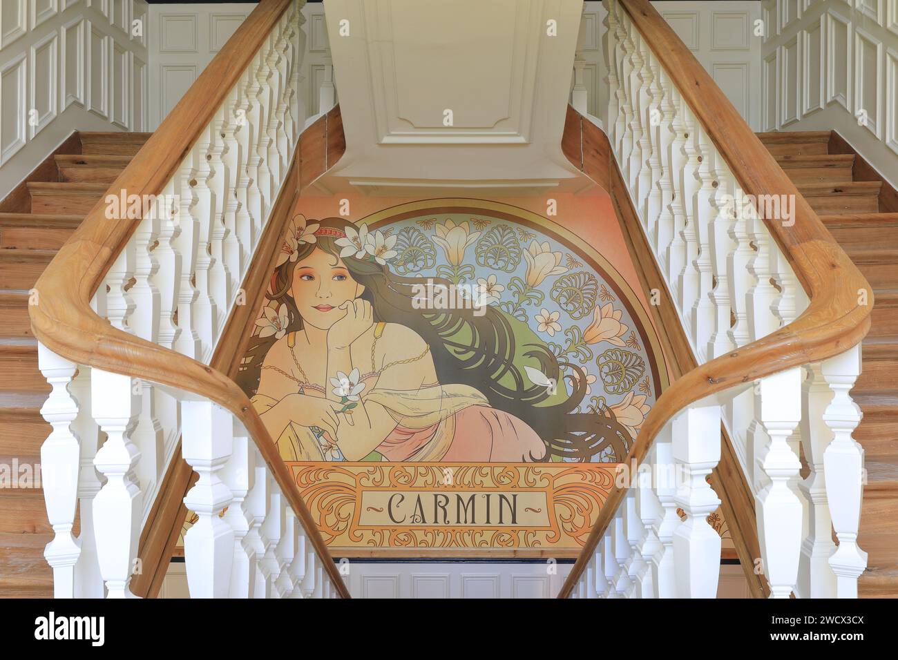 France, Nord, Dunkerque, quartier Rosendaël, Château Loubry datant de 1893 où se trouve aujourd ...