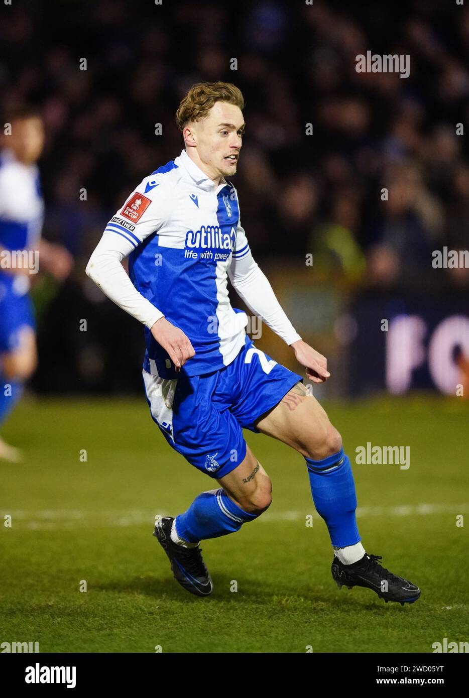 Luke McCormick des Bristol Rovers lors du troisième tour de la coupe FA ...