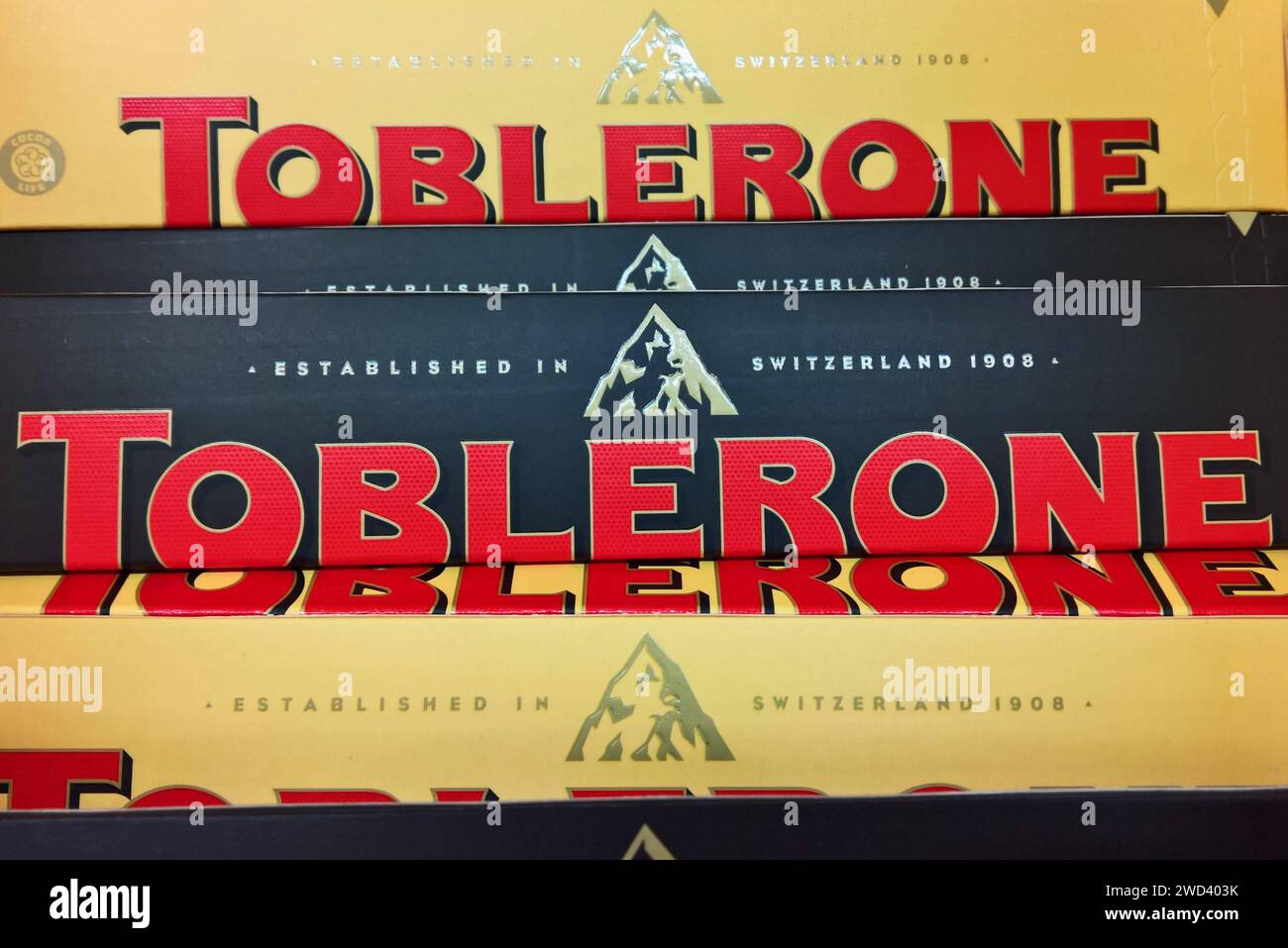 Toblerone factory Banque de photographies et d’images à haute ...