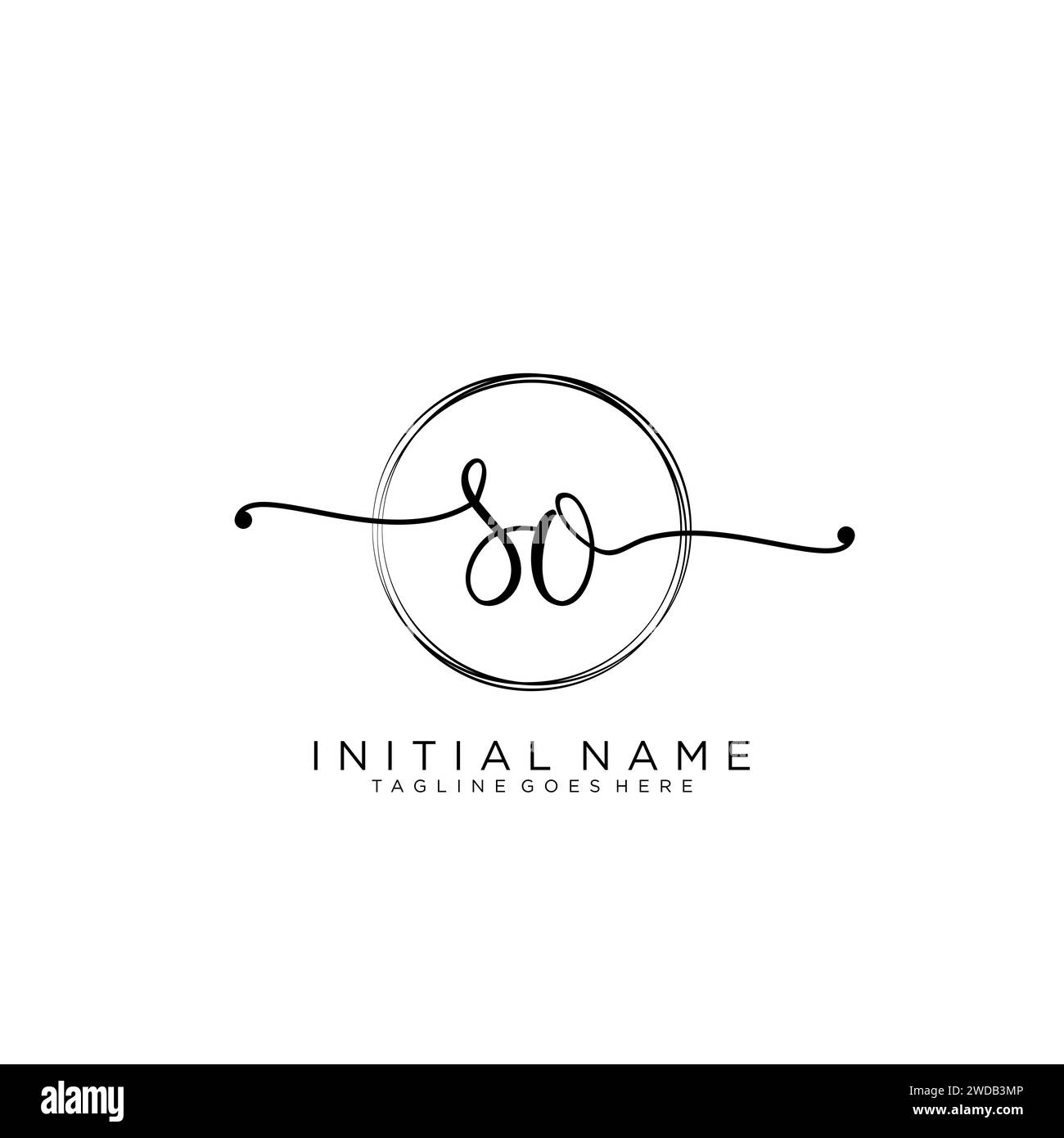 Initiale nous Banque d'images noir et blanc - Alamy