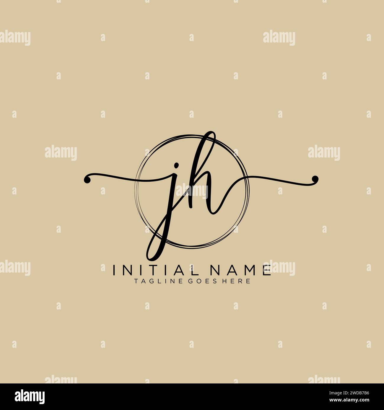 Initiale jh Banque de photographies et d’images à haute résolution - Alamy