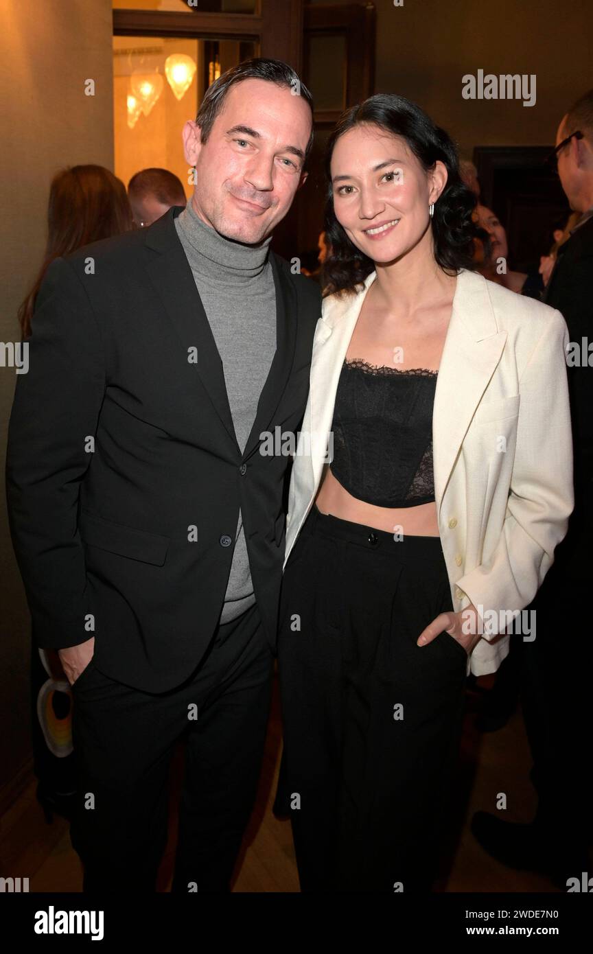 Sönke Möhring und Agnes Kiyomi Decker BEI der Verleihung des 45 ...