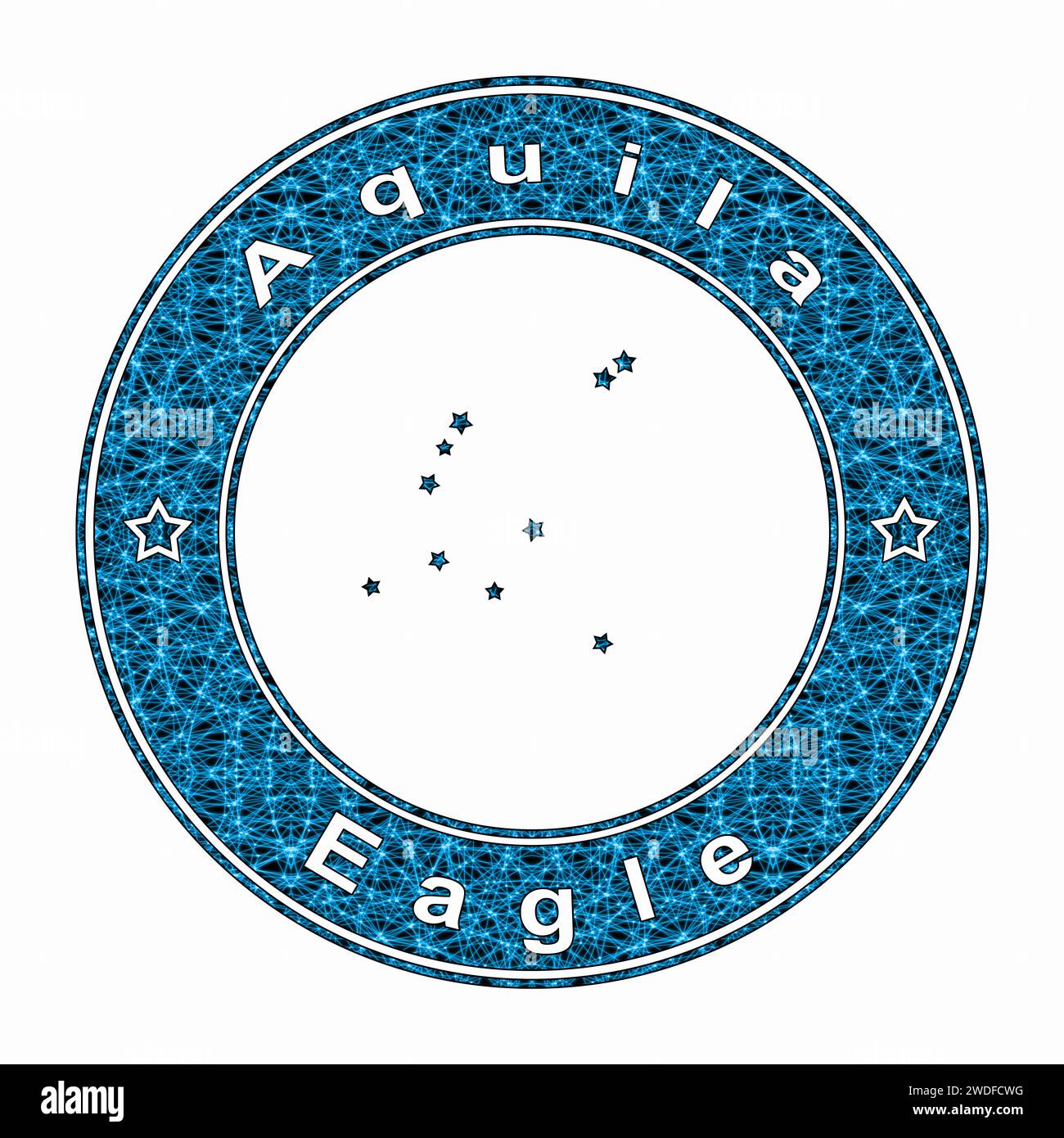 Eagle constellation Banque d'images détourées - Alamy