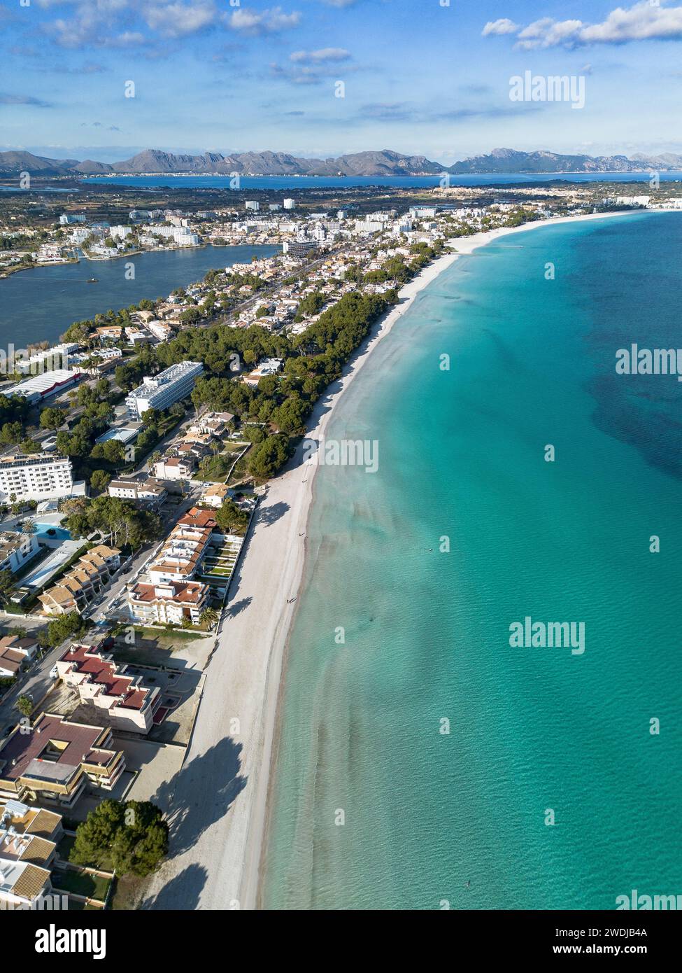Stilvolle Sehenswurdigkeiten Playa De Muro Stadt Bild