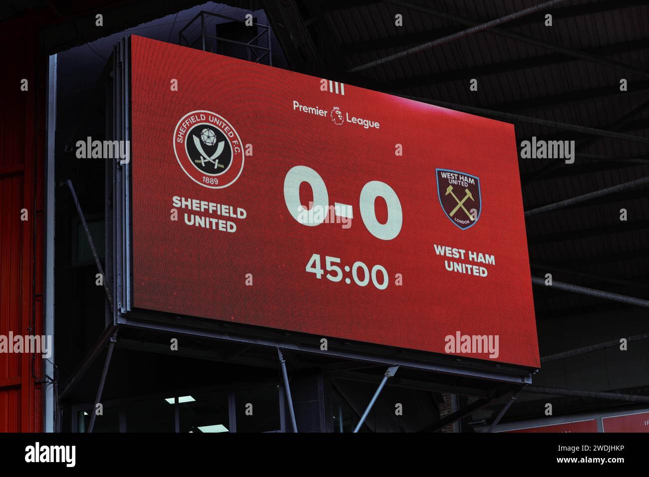 Primera división de fútbol inglesa 2024 Banque de photographies et d’images à haute résolution ...