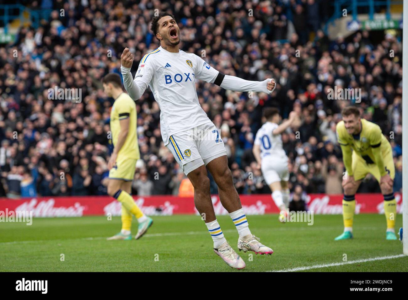 Leeds, Royaume-Uni. 21 janvier 2024. Georgina Rutter de Leeds United ...