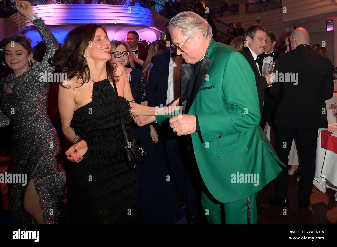 Michael Brandner mit Ehefrau Karin Brandner beim 48. Deutschen Filmball ...