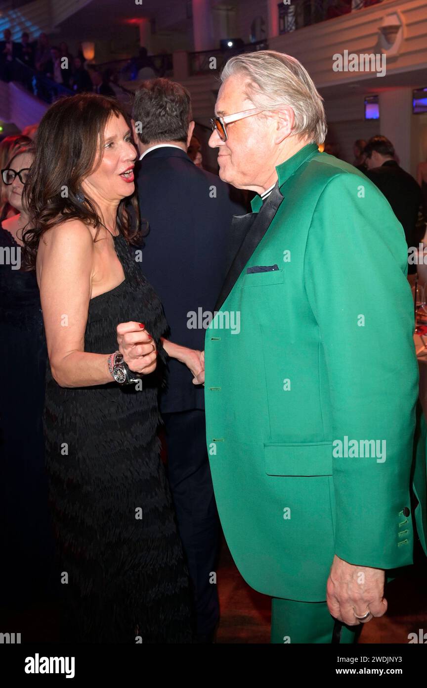 Michael Brandner mit Ehefrau Karin Brandner beim 48. Deutschen Filmball ...