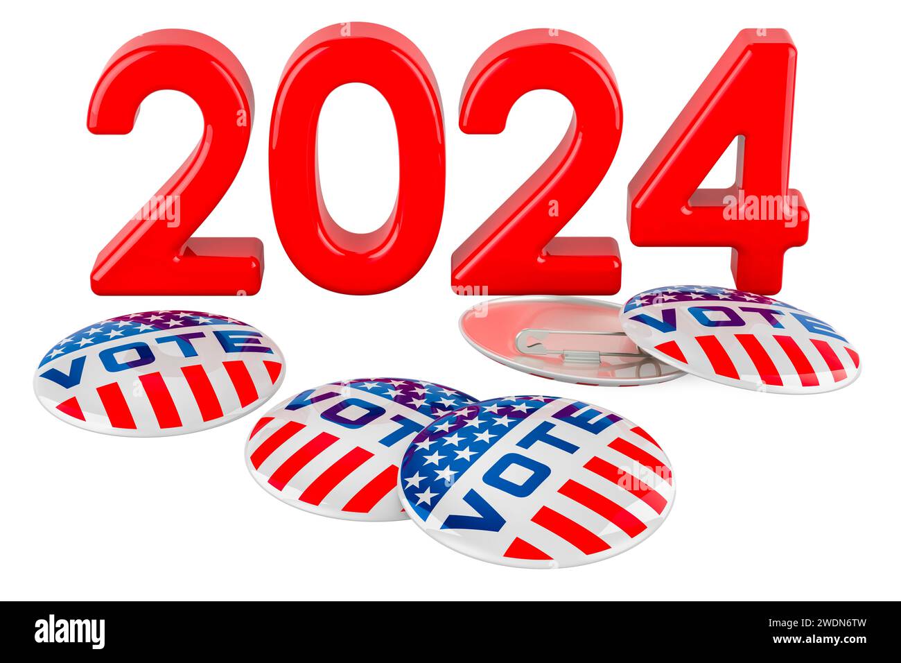 élections américaines 2024 Banque d'images détourées - Alamy
