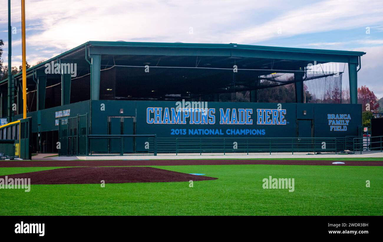 College baseball stadium Banque de photographies et d’images à haute ...
