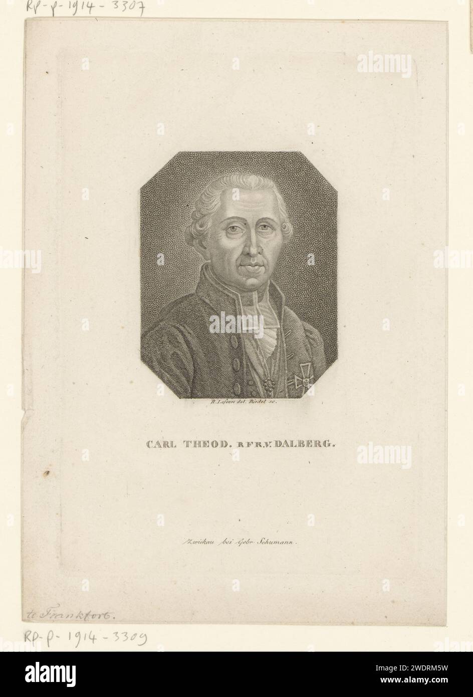 Carl theodor anton maria von dalberg Banque de photographies et d ...