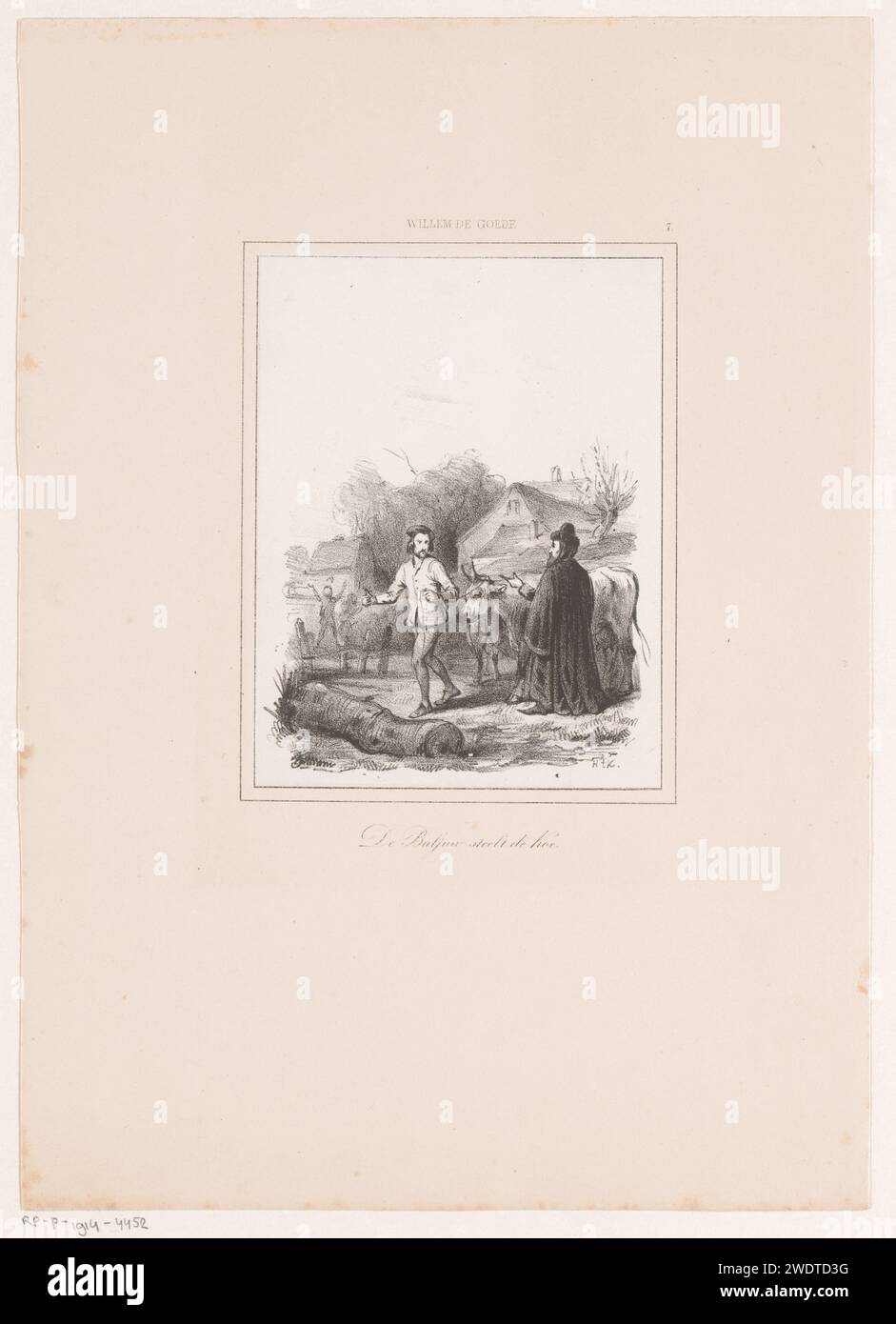 Fonctionnaire de Willem de Goede, Herman Frederik Carel ten Kate, 1842 ...