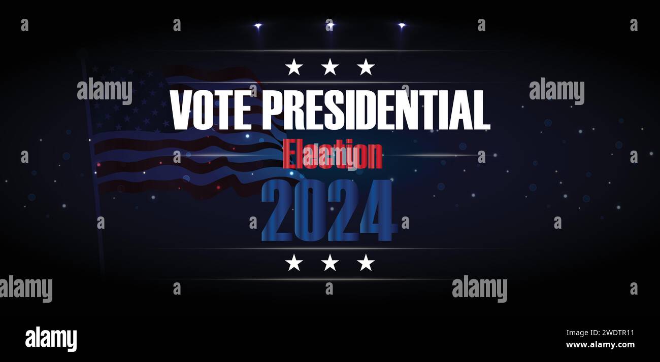 élection usa 2024 Banque d'images vectorielles - Alamy