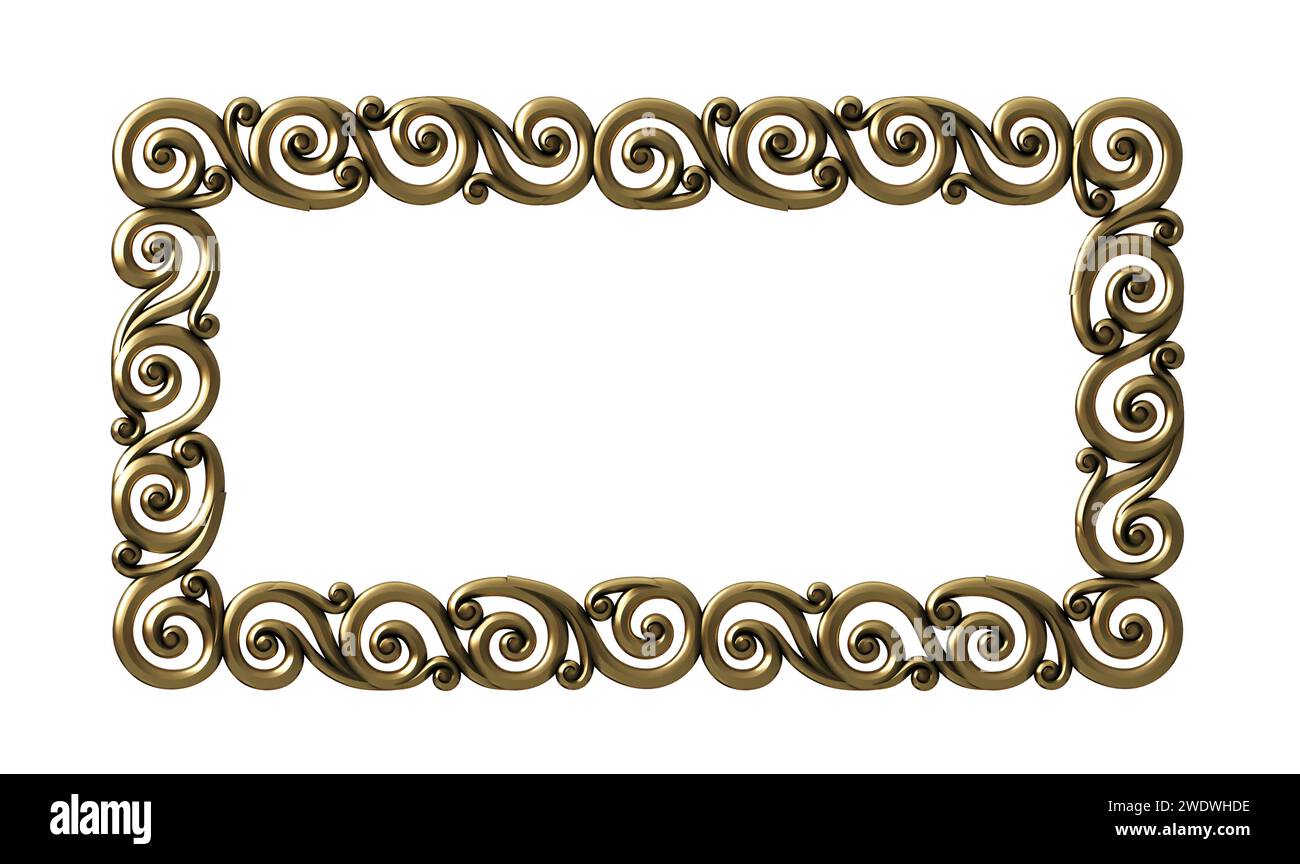 Design of the facade in the classic baroque style Banque d'images ...