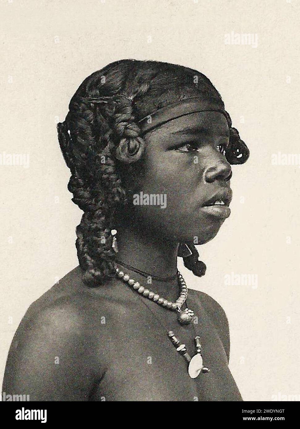 Afrique orientale-coiffure Betsileo Photo Stock - Alamy