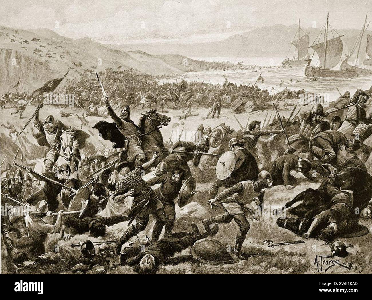 Bataille de brunanburh Banque de photographies et d’images à haute ...