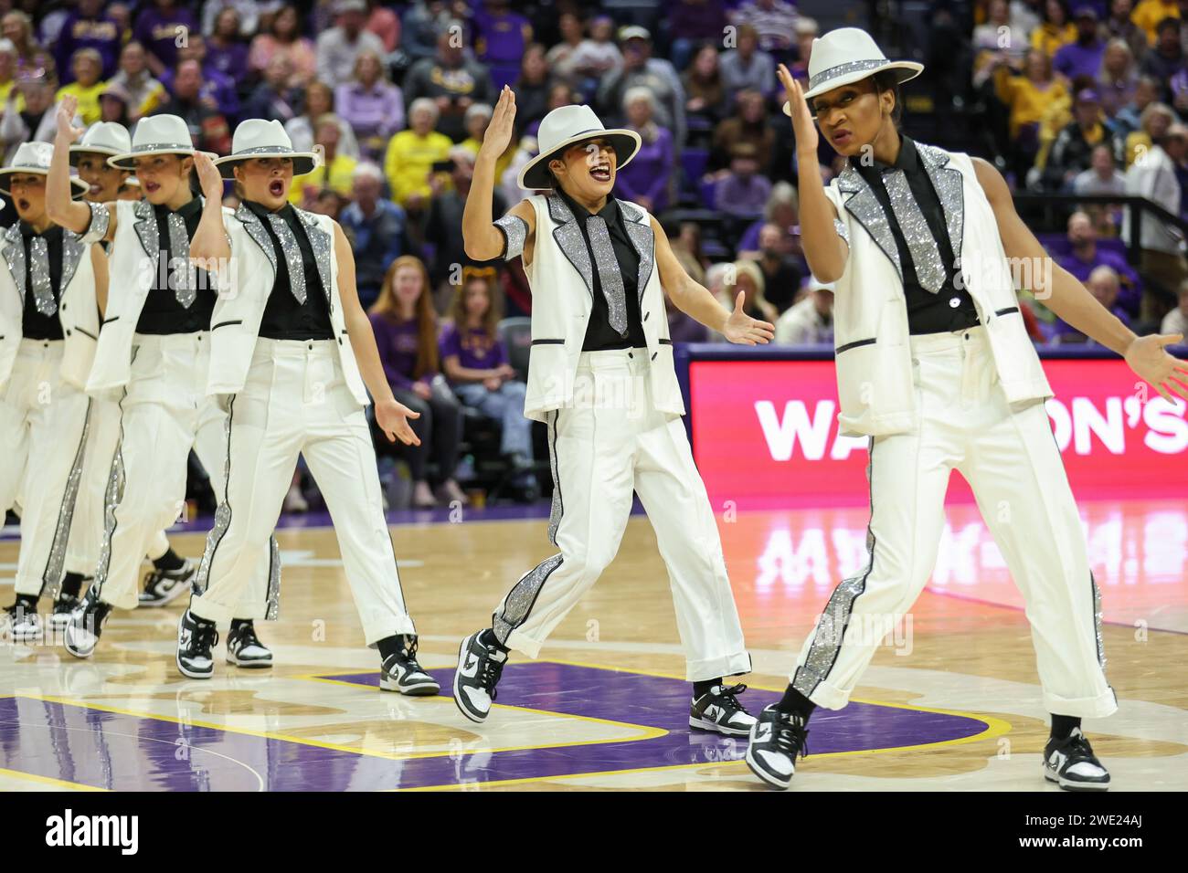 Baton Rouge, États-Unis. 21 janvier 2024. 21 janvier 2024 : les membres ...